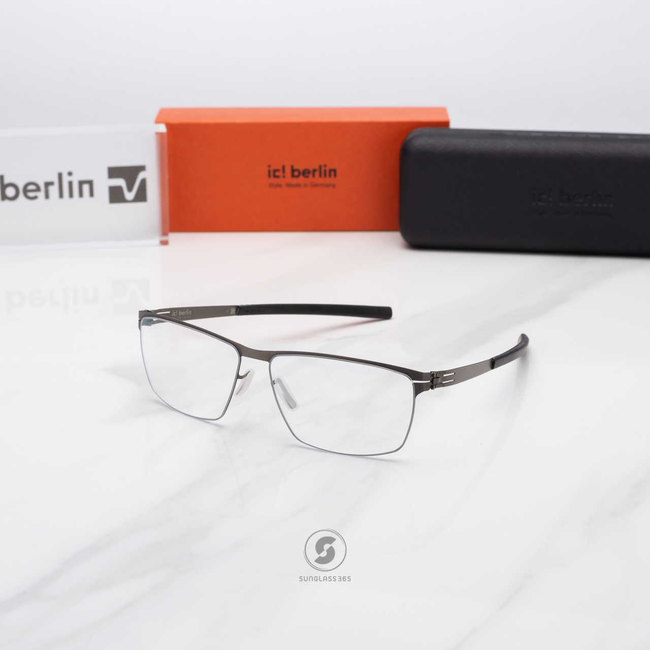กรอบแว่น IC BERLIN Sven H. Graphite