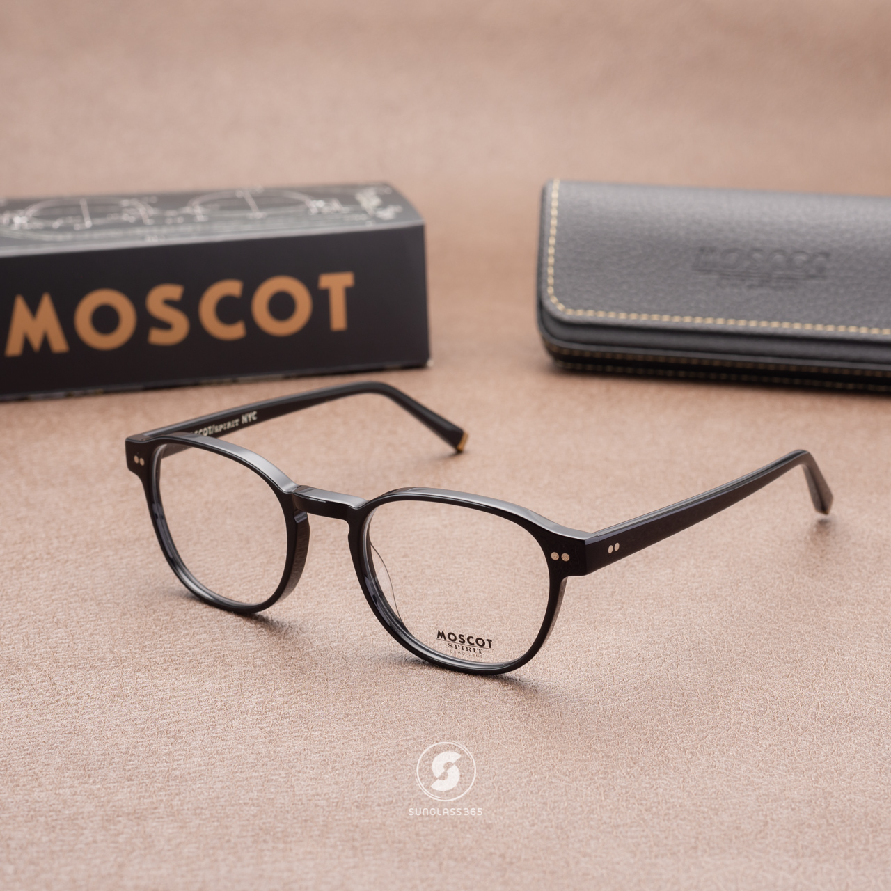 แว่นสายตา Moscot Arthur Black